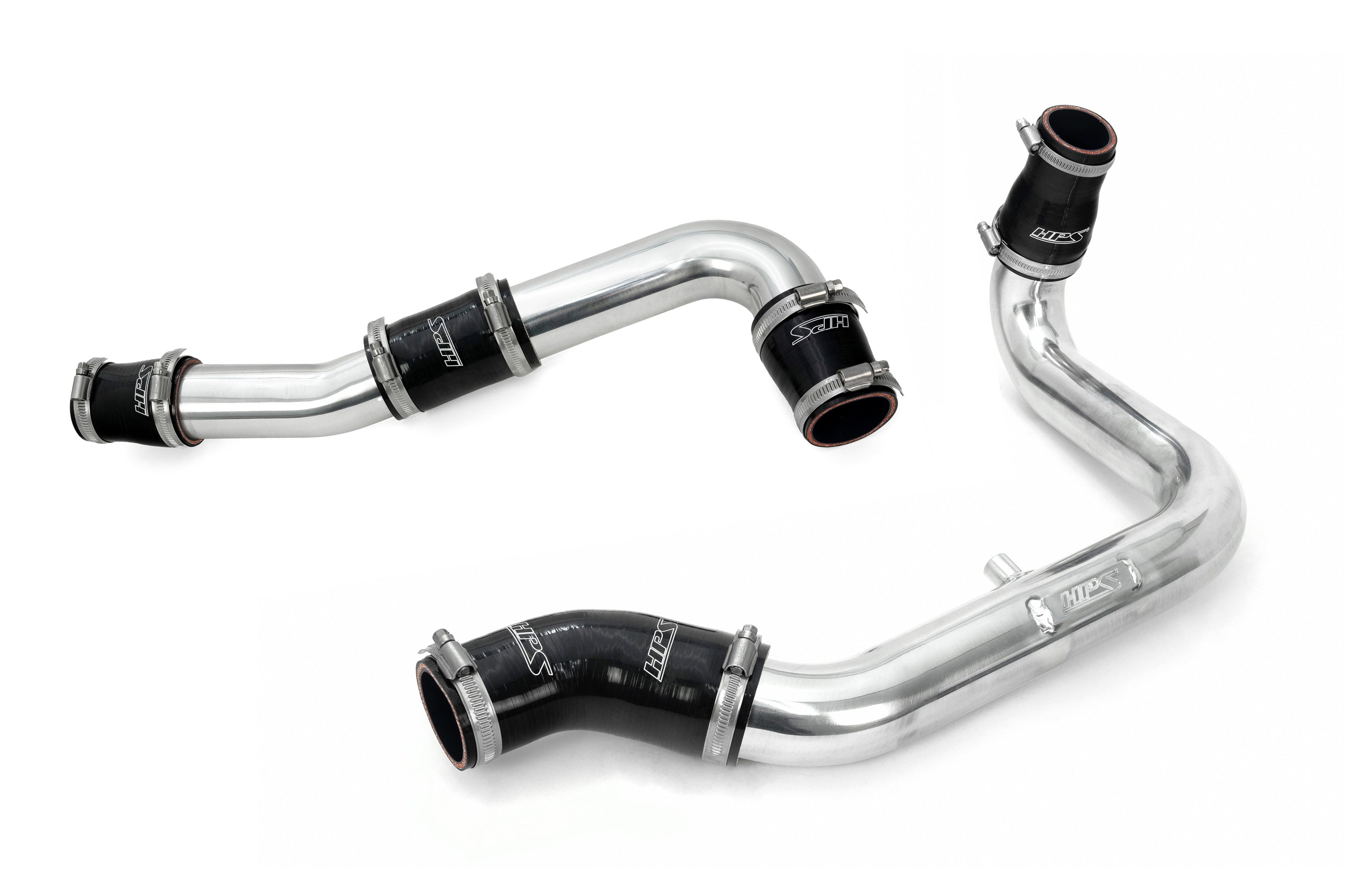 HPS Performance Intercooler Charge Pipe Kit (Cold and Hot Side), Polis ...